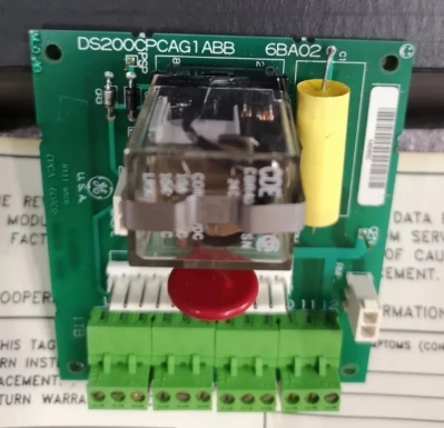 DS200CPCAG1A GE Contactor Pilot Board 12-pin Connector And 2-pin ...
