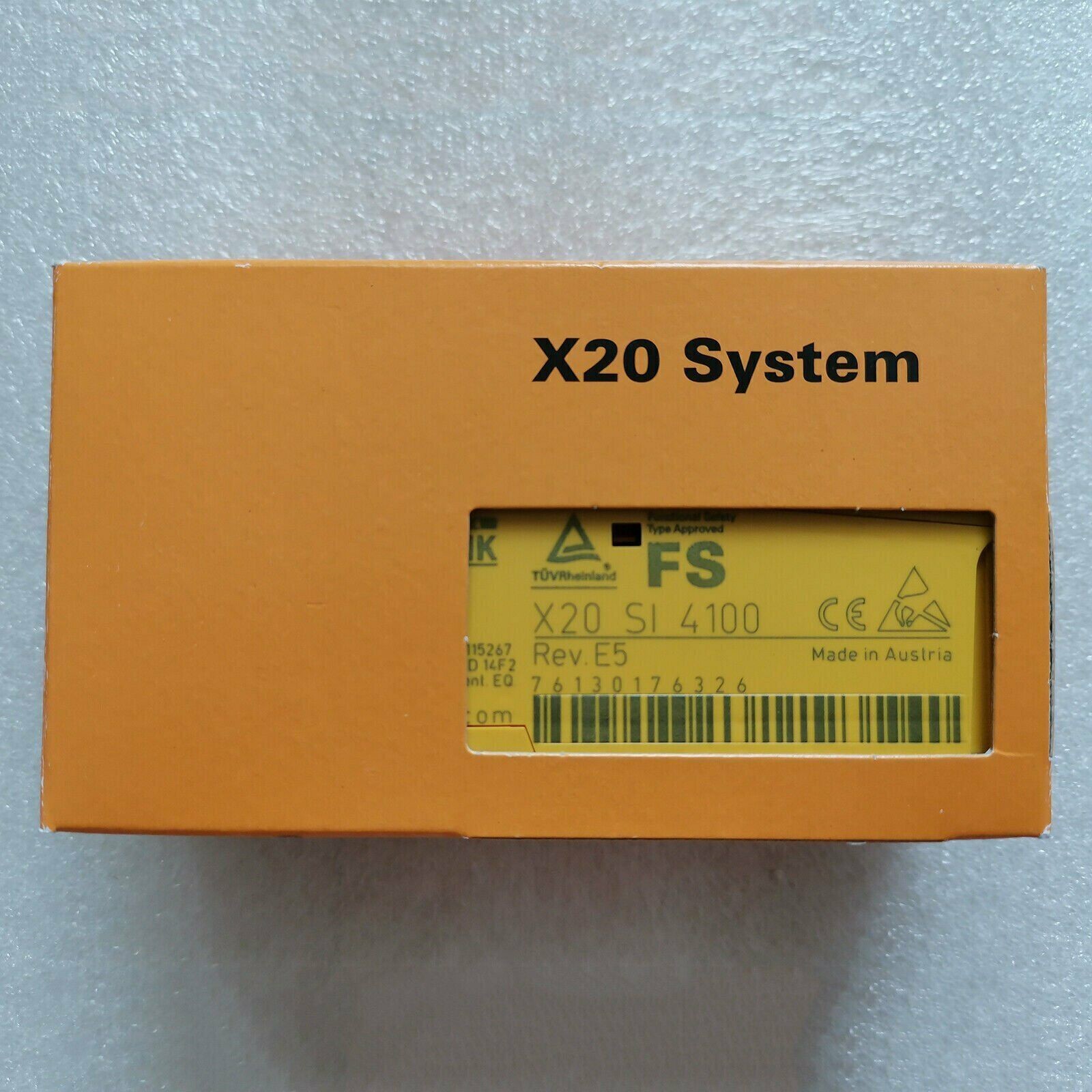X20SI4100 B&R X20 PLC SYSTEM I/O Module 4 Type A Digital Inputs 4 Pulse ...