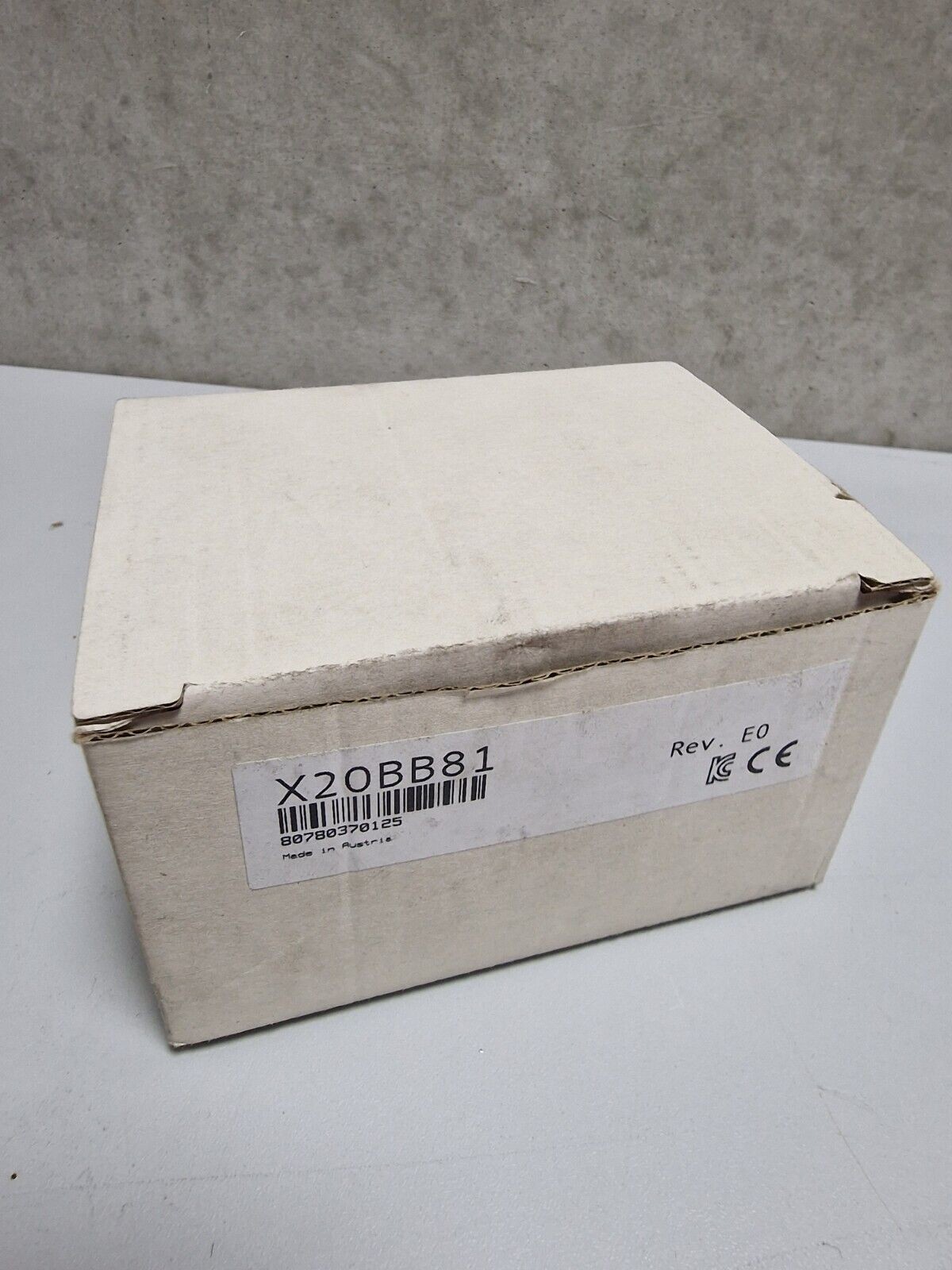 X20BB81 B&R X20 SYSTEM Bus Base With One Expansion Slot