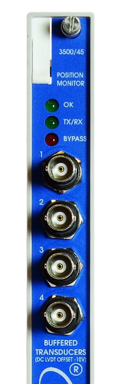 Bently Nevada 3500/45 140072-04 Position Monitor 4-Channel Instrument