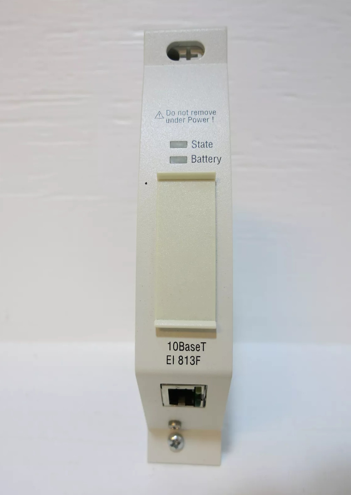 ABB EI813F 3BDH000022R1 AC800F 10BaseT Ethernet Module Freelance Field ...