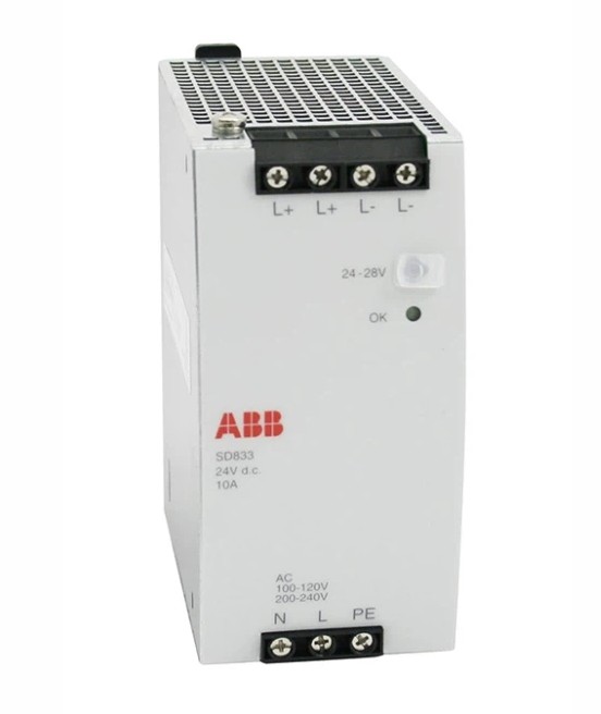 ABB SD833 3BSC610066R1 Power Supply Module Control System PLC Module