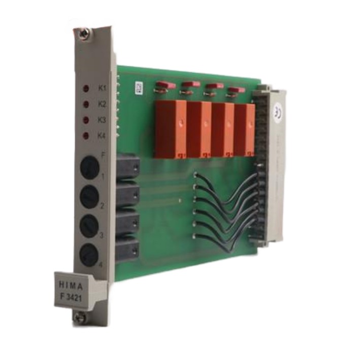 F3412 HIMA Fail Safe Relay 4-channel Amplifier PLC Board