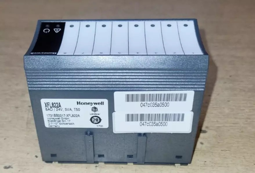 Honeywell XFL822A LONWORKS Bus Analog Output Module With 8 Analog Outputs