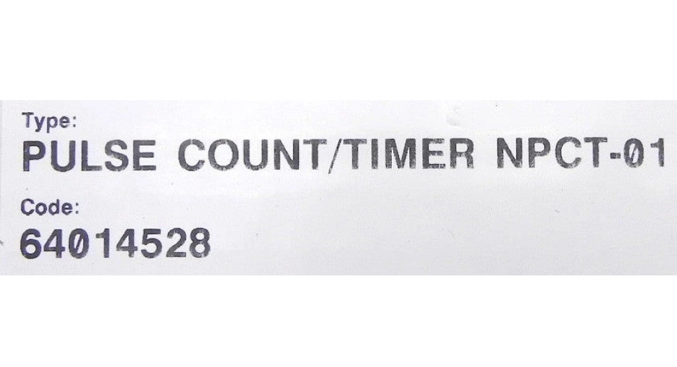 NPCT-01 64014528 ABB Pulse Counter Timer Unit