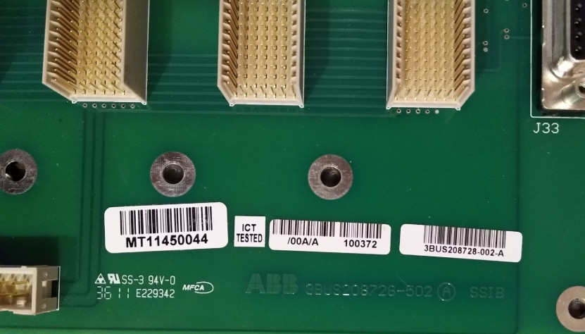 3BUS208728-002 ABB NP STANDARD SIGNAL INTER BOARD